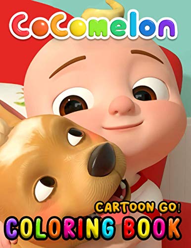 Cartoon Go! - Cocomelon Coloring Book: Awesome Coloring Book For Kids And Adults With High ...