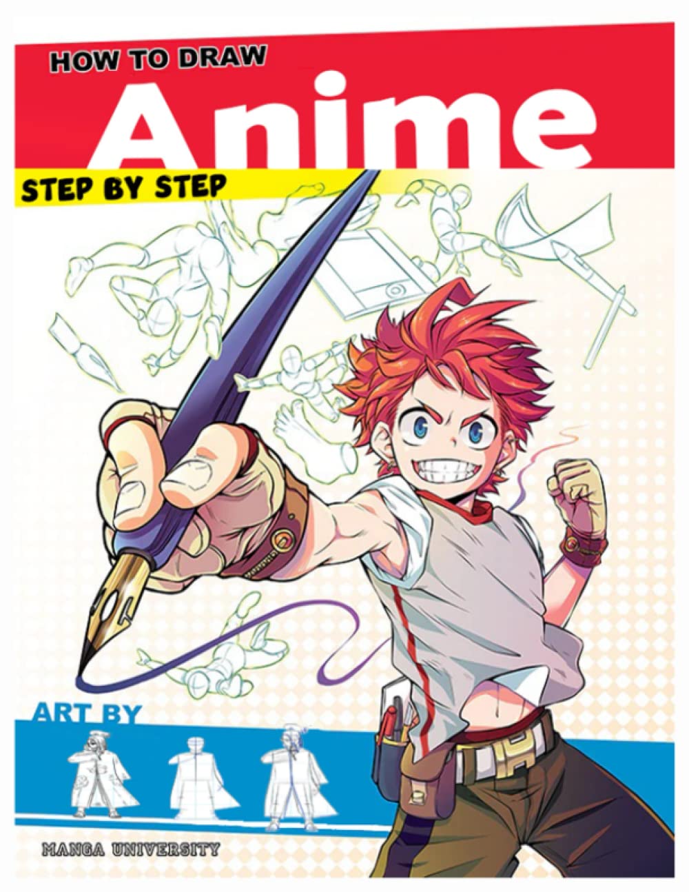 How to Draw Anime Step-by-Step Guide to Drawing Anime for Kids: How To ...