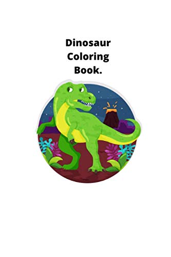 Dinosaur Coloring Book: Realistic Dinosaur Designs For Boys and Girls ...