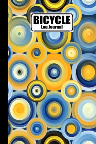 Bicycle Log Journal: Circles Cover Cycling Journal and Training ...