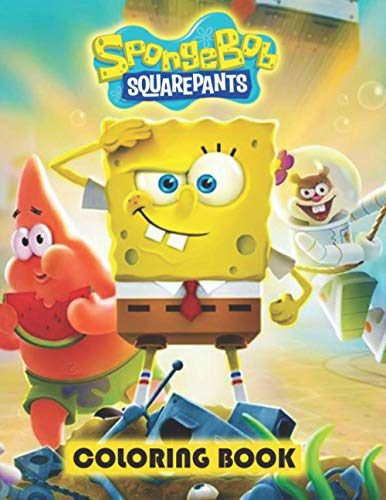 Spongebob Squarepants Coloring Book: Premium Spongebob Coloring Pages ...