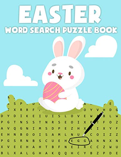 Easter Word Search Puzzle Book: Activity Puzzles for Adults, Perfect ...