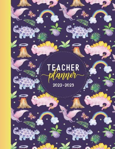 Teacher Lesson Planner 2022-2023: Simple Teacher Planner with monthly ...