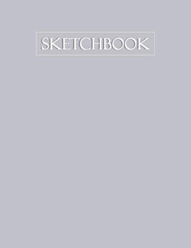 Sketchbook Cover Silver For Drawing With Blank Paper, Soft Glossy Cover ...