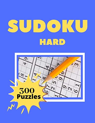 Sudoku Hard 300 Puzzles: Sudoku Puzzle Book - 300 Puzzles and Solutions ...
