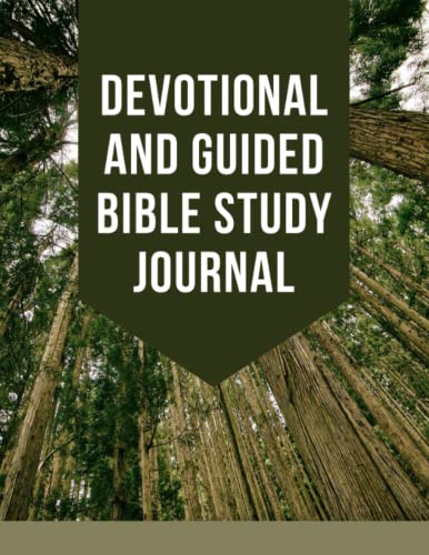 Devotional and guided bible study journal: Fill in the Blank Notebook ...