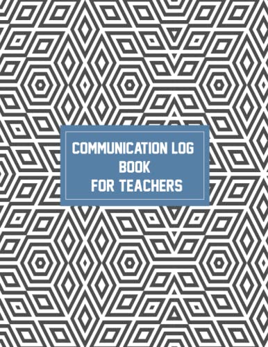 Communication Log Book For Teachers: A Simple Plan Homeschool Planner ...