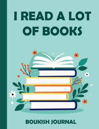 I read a lot of books: A Professional reading logbook ,Perfect Gift for ...