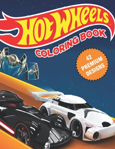 Hot Wheels Coloring Book: Great Coloring Book For Kids and Adults ...