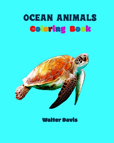 Ocean Animals Coloring Book by Walter Davis | Goodreads