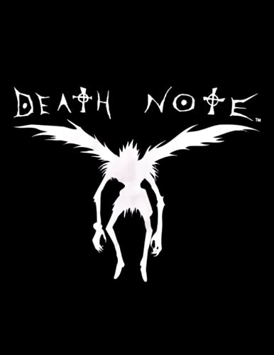NoTeBooK Death NoTe Sketch: (8.5 x 11 inches) 21.59 x 27.94 cm |150 ...