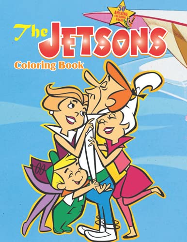 The Jetsons Coloring Book: Jetsons Awesome Jumbo Coloring Books For ...
