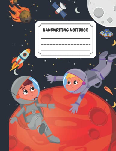 handwriting-notebook-outer-space-astronaut-themed-cover-design