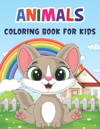 Animals Coloring Book For Kids: Animals Coloring Pages For Kids ...