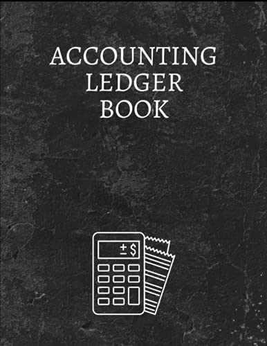 Accounting ledger book: accounting ledger: checking account ledger book ...