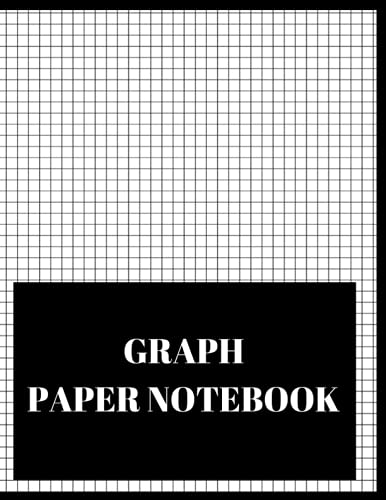 Graph Paper Notebook: Graph paper notebook for school/Graph paper for ...