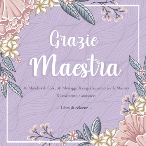 Maestra Libro da Colorare: libro personalizzato regalo maestra fine ...