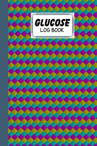 Glucose Log Book: Blood Sugar Log Book Cube Cover, Diabetes Tracker ...
