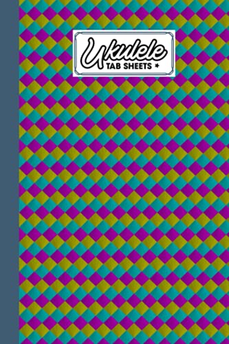 Ukulele Tab Sheets: Premium Cube Cover | Ukulele Chord Diagrams / Blank ...