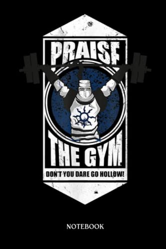 Gym Notebook: Praise The Gym | Lined Notebook Journal Diary Paper Blank ...