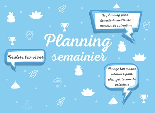 Planning semainier - Un planner complet pour tracker ces habitudes et ...