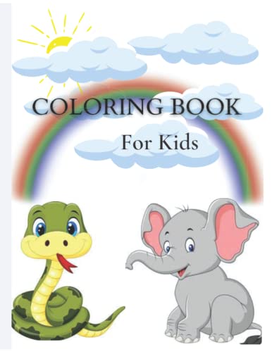 Realistic animals coloring book: The perfect gift for every child ...