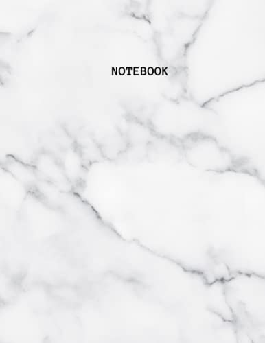 Notebook: School and College Ruled Wide Glossy Paperback Notebook ...