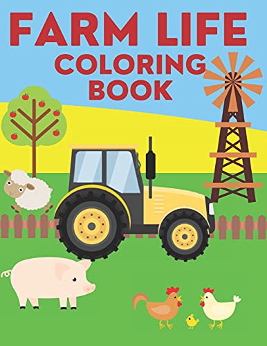Farm LIfe Coloring Book: Tractor Coloring Book by Chris Bow | Goodreads