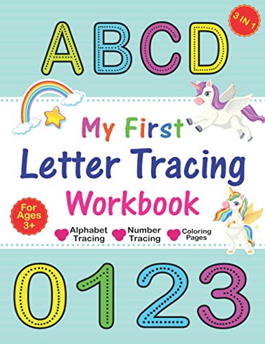 My First Letter Tracing Workbook: Letter Tracing for Preschoolers and ...