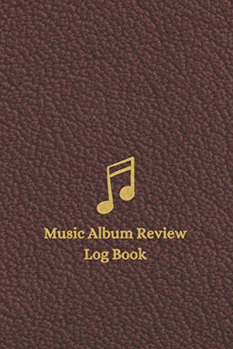 Music Album Review Log Book: Personal Music Album Collector log book ...