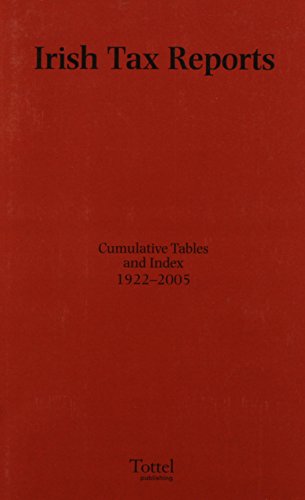 Irish Tax Reports 1922-2005 by Kelley Smith | Goodreads