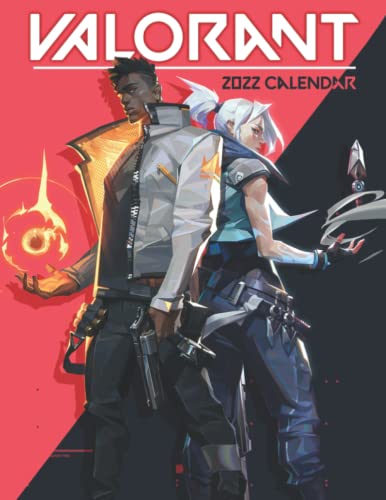 Valorant: OFFICIAL 2022 Calendar - Video Game calendar 2022 - Valorant ...