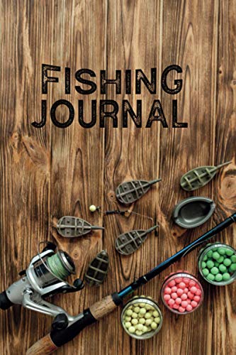 Fishing Journal: Fishing journal with 50 preprinted sessions or days ...