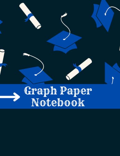 Graph Paper Notebook: Cobalt Blue Academic Graph Paper Notebook by ...