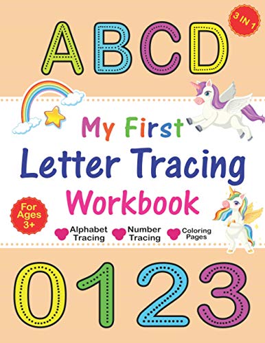 My First Letter Tracing Workbook: Letter Tracing for Preschoolers and ...
