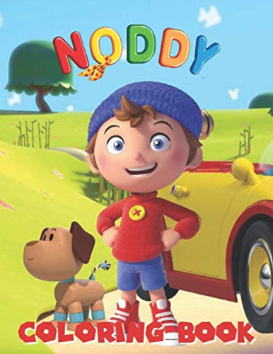Noddy Coloring Book: JUMBO Coloring Book For Kids | Ages 2-13+ Noddy ...