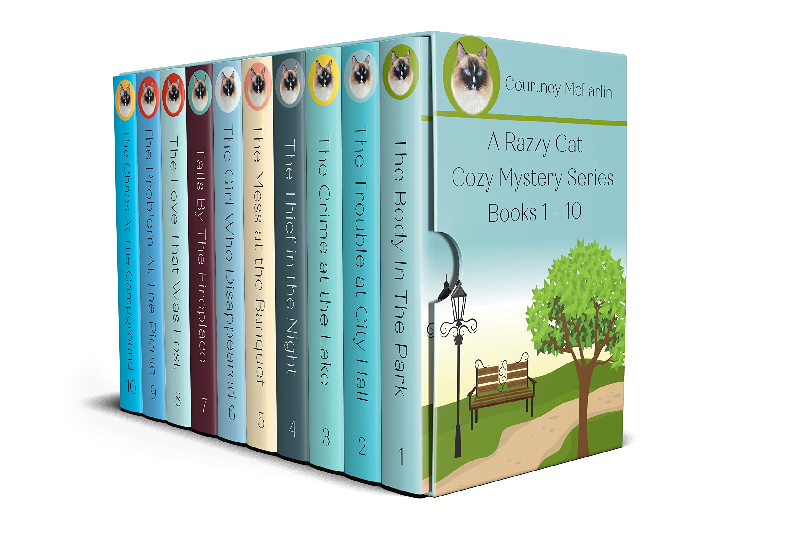 Razzy Cat Cozy Mystery Series Books 1 - 10 by Courtney McFarlin | Goodreads