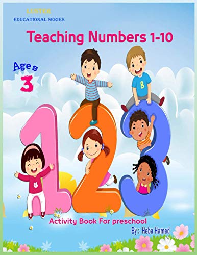 teaching numbers 1-10: Activity Book For Preschool - for 3 year old by ...
