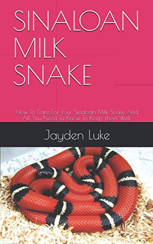 SINALOAN MILK SNAKE: How To Care For Your Sinaloan Milk Snake And All ...