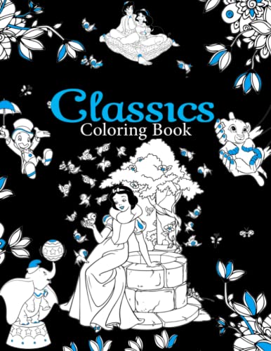 Classic Coloring Book: An Unique Classic Coloring Book With High ...