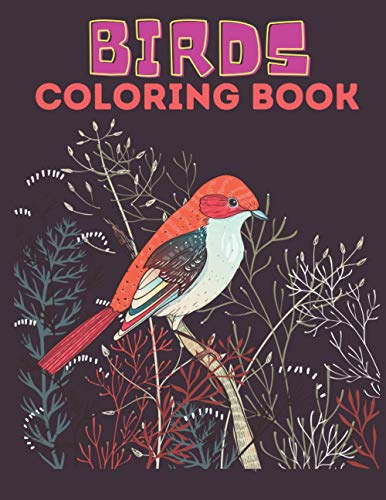 Birds Coloring Book: A Bird Lovers Coloring Book with Gorgeous Bird ...