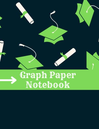Graph Paper Notebook: raw Green Academic Graph Paper Notebook by Enache ...