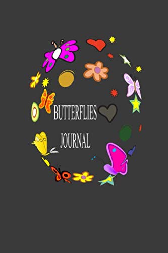 Butterflies Journal: Notebook/ to Write In for Notes/ To-Do Lists ...