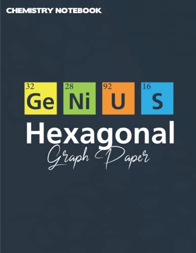 Hexagonal Graph Paper: Organic Chemistry Notebook. Hex Grid Paper 8.5 x ...