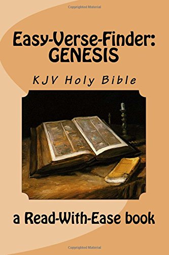 Easy-Verse-Finder: Genesis KJV Holy Bible (a Read-With-Ease Book) by ...