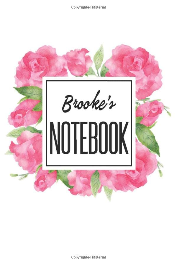 Frida's Notebook : Cute Custom Named Lined Notebooks 6 x 9 100 Pages ...