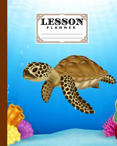 Lesson Planner: 121 Pages, Size 8" x 10" | A Well Planned Year for Your ...