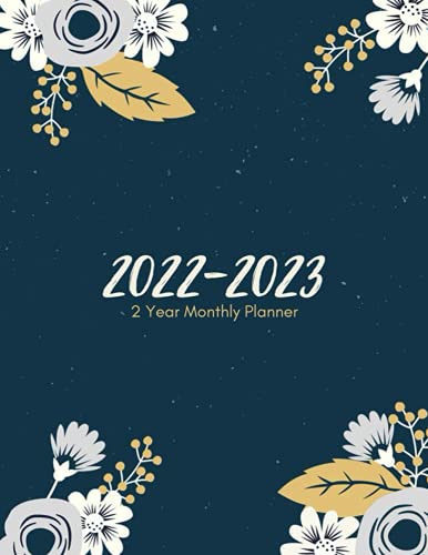 2 Year Monthly Planner 2022-2023: Large 2 year calendar 2022-2023 ...