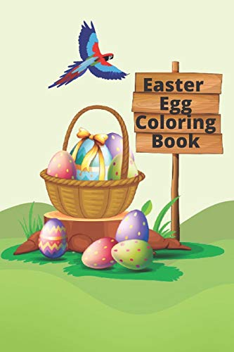 Easter Egg Coloring Book: Beautiful Collection of 50 Unique Easter Egg ...