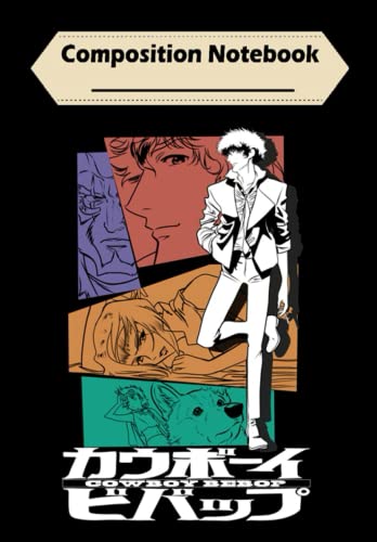 Composition Notebook: COWBOY BEBOP Classic, Journal 6 x 9, 100 Page ...
